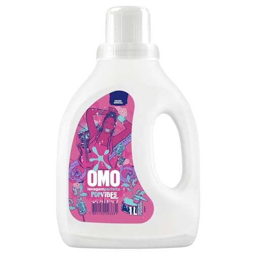 OMO Lava Roupa Líquido Explosão De Perfume Pop Vibes Lavanderia ...